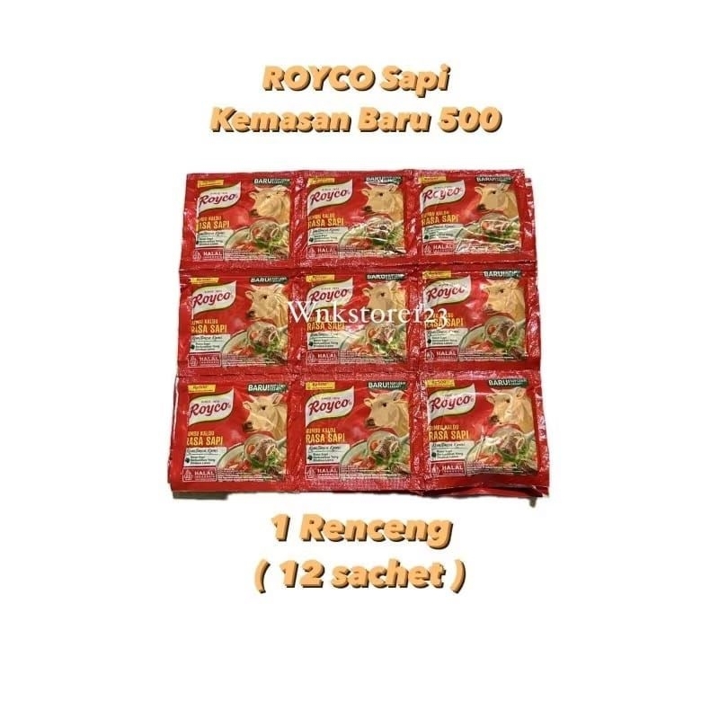 Jual Royco Penyedap Rasa Ayam dan Sapi isi 12 sachet | Shopee Indonesia