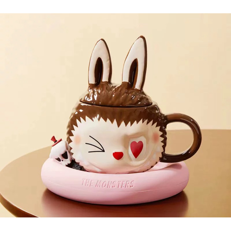 Jual POPmart the monster catch me if you like me mug 510ML CERAMIC ...