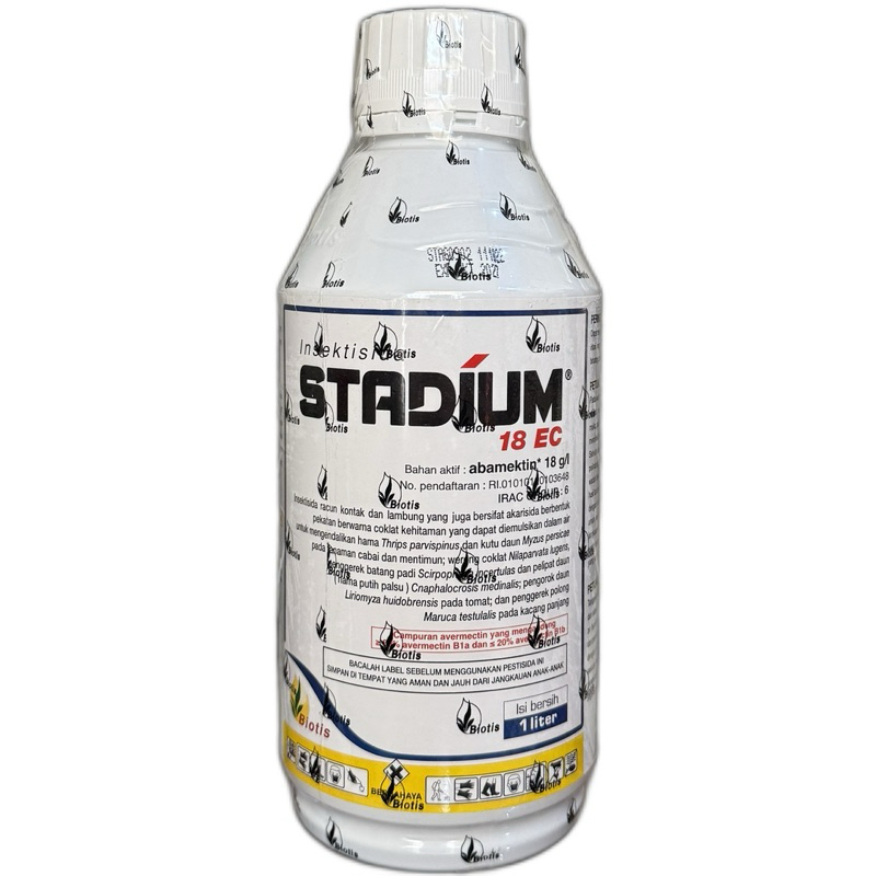 Jual INSEKTISIDA STADIUM 18 EC 1 LITER BIOTIS/RACUN KONTAK LAMBUNG ...