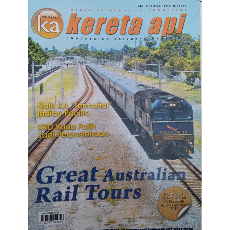 Jual majalah KA - informasi seputar kereta api - ada 2 edisi | Shopee Indonesia