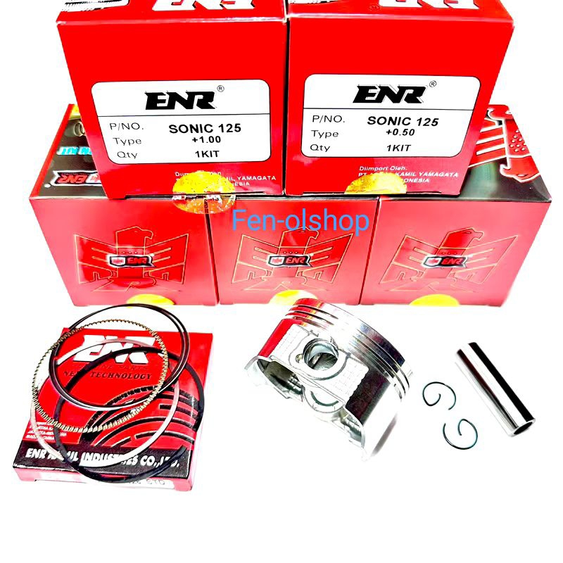 Jual Piston Kit Honda Sonic 125 CS1 Pin 13 KGH original ENR | Shopee ...
