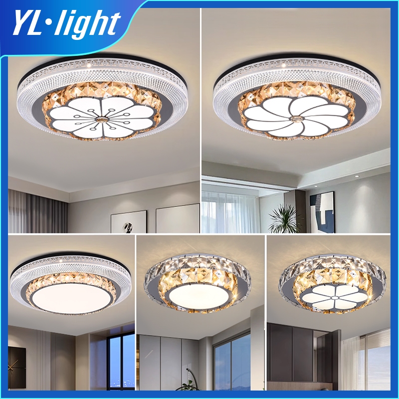 Jual Lampu gantung dekoratif kamar tidur modern lampu kristal ruang ...