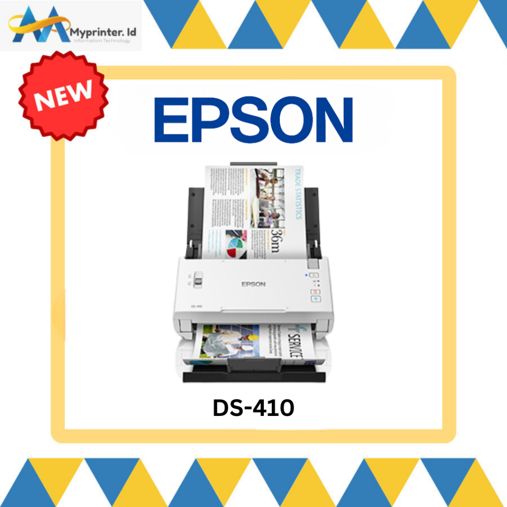 Jual Epson WorkForce DS-410 A4 Duplex Sheet-fed Document Scanner | Shopee Indonesia