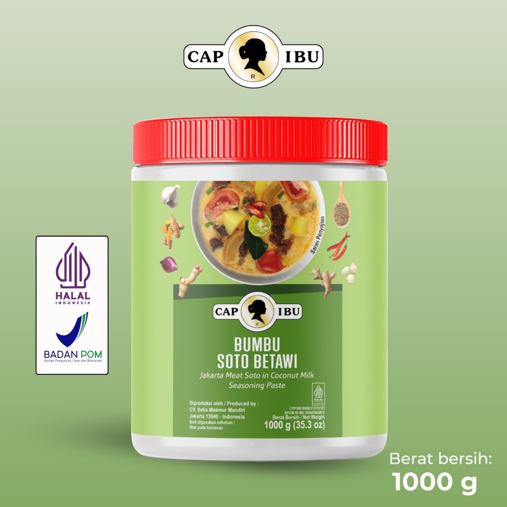 Jual CAP IBU Bumbu Soto Betawi Kemasan Pot | Shopee Indonesia