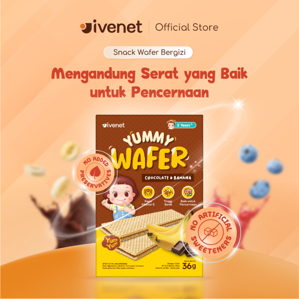 Jual Ivenet Yummy Wafer - Snack Jajanan Cemilan Bayi dan Anak | Shopee ...