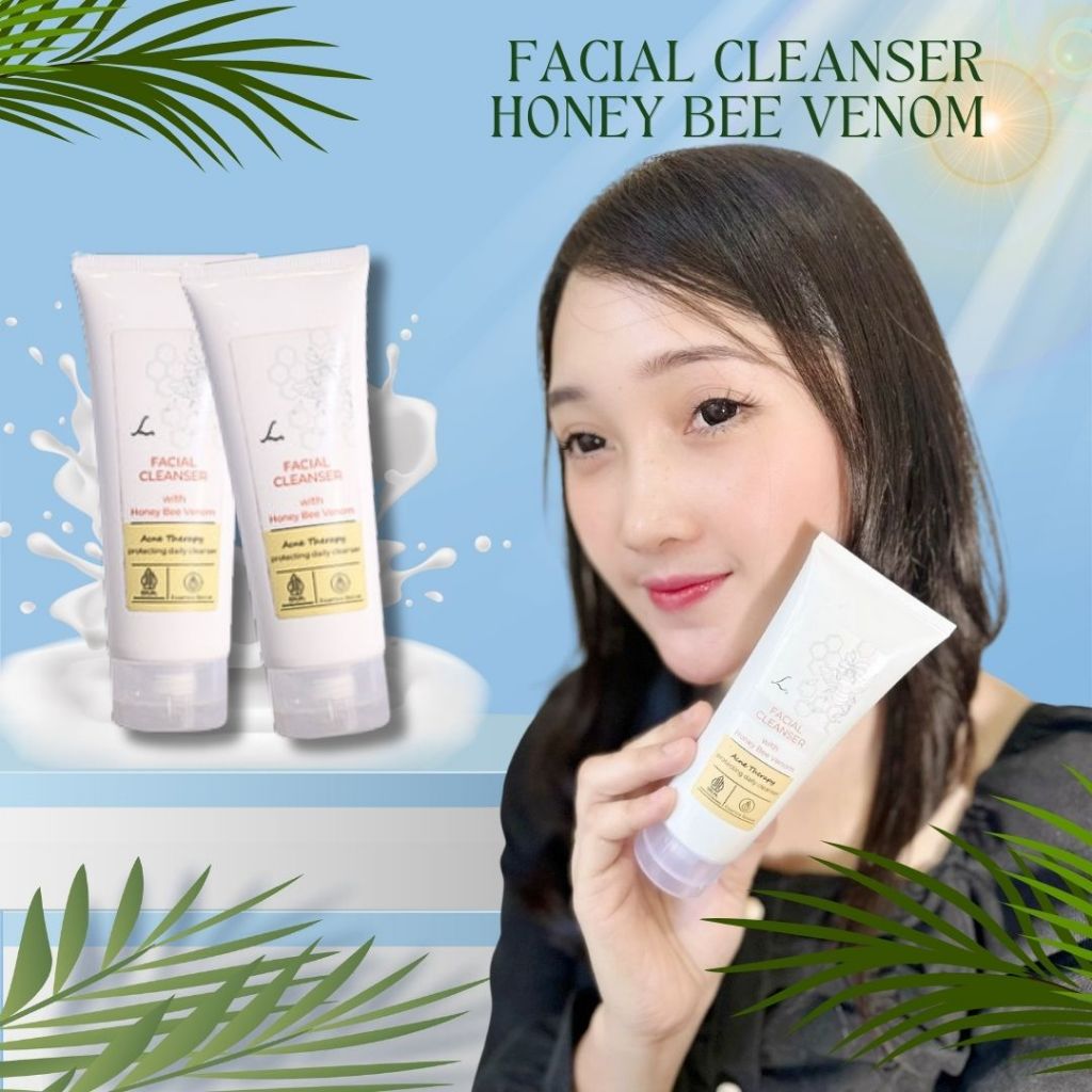 Jual LARISSA MILK CLEANSER HONEY BEE VENOM | Shopee Indonesia