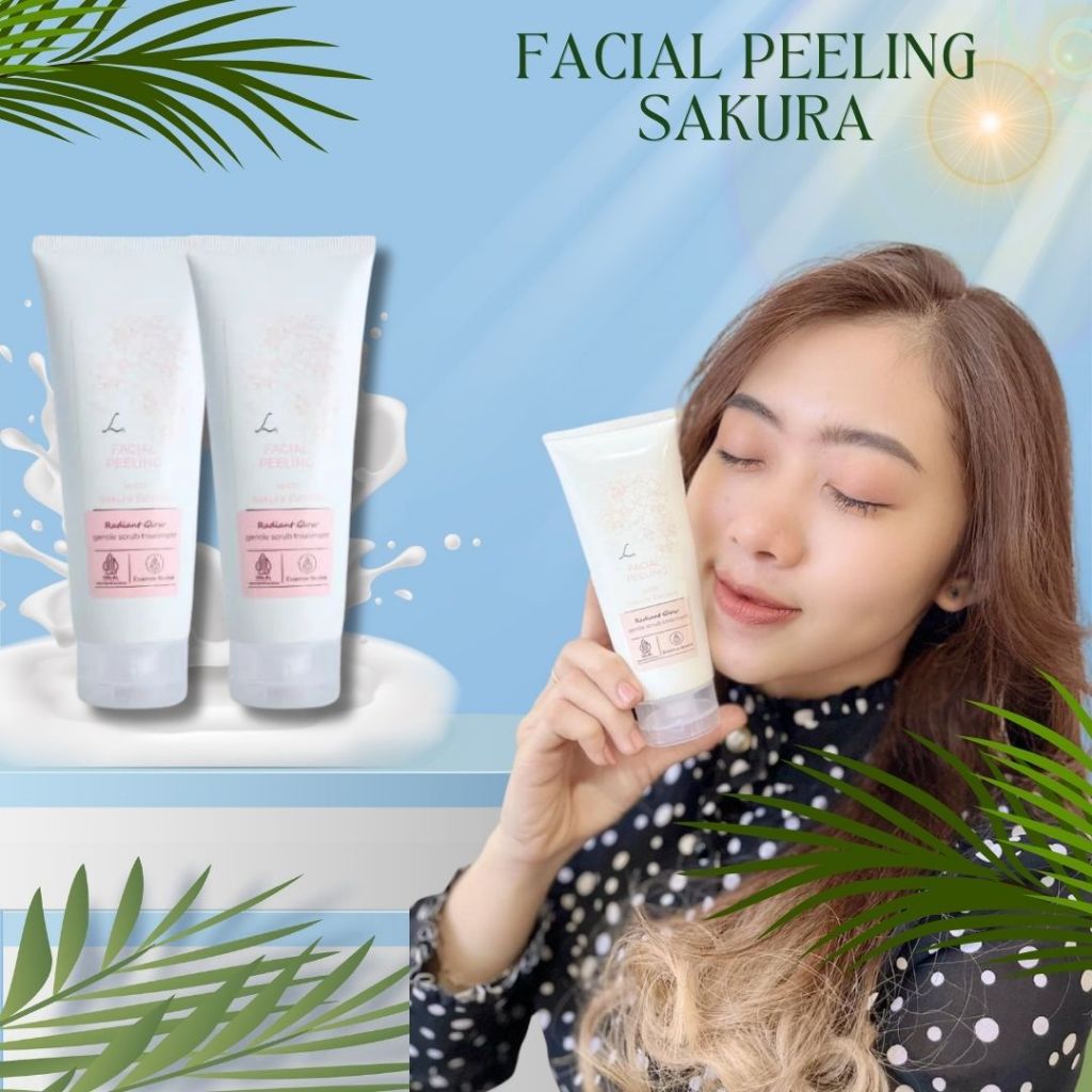Jual LARISSA PEELING SAKURA- Untuk membersihkan dan melembabkan kulit ...