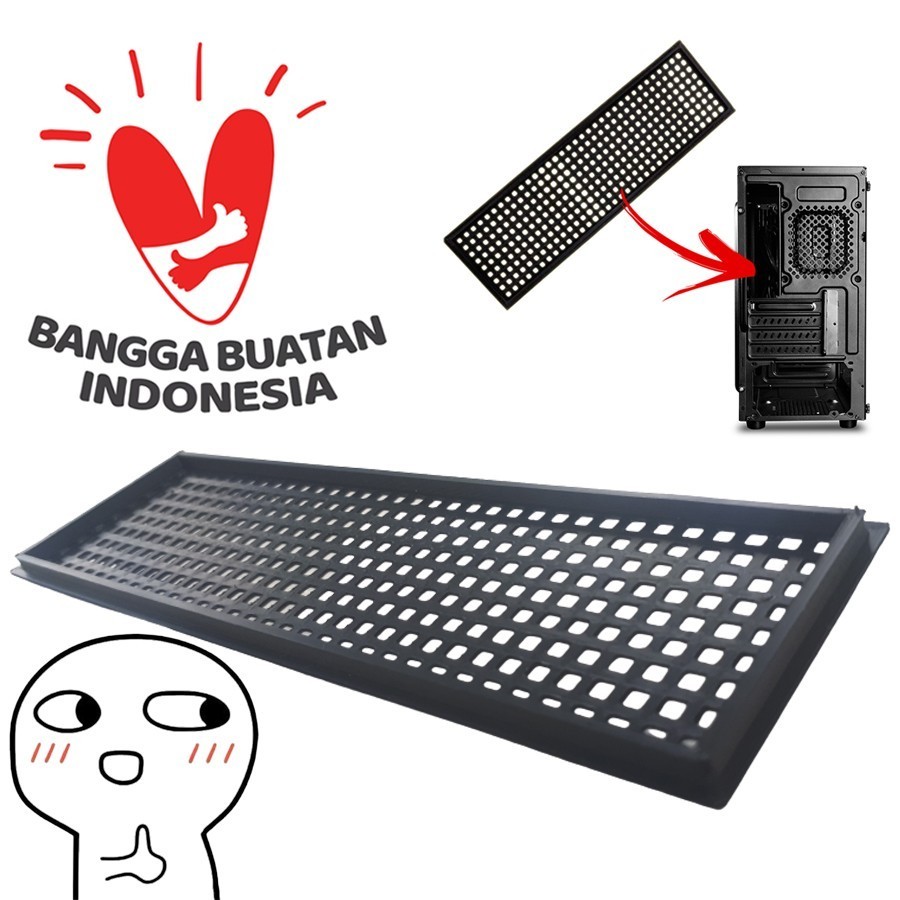 Jual Backpanel Backplate Custom Universal Motherboard Back Panel Back ...