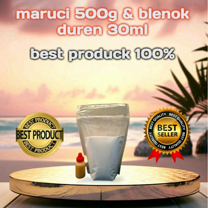 Jual MARUCI YAHUD 500gram / setengah kilo + ESEN BLENOK DUREN 30ML ...