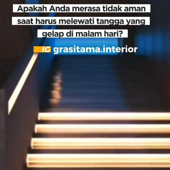 Jual Sensor gerak Lampu Tangga otomatis | Motion LED Strip tangga ...