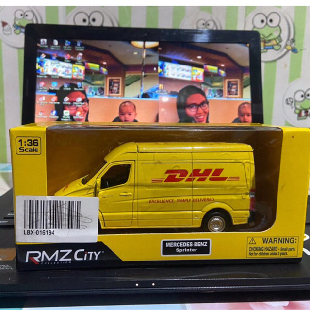 Jual Diecast mercedes sprinter livery DHL | Shopee Indonesia
