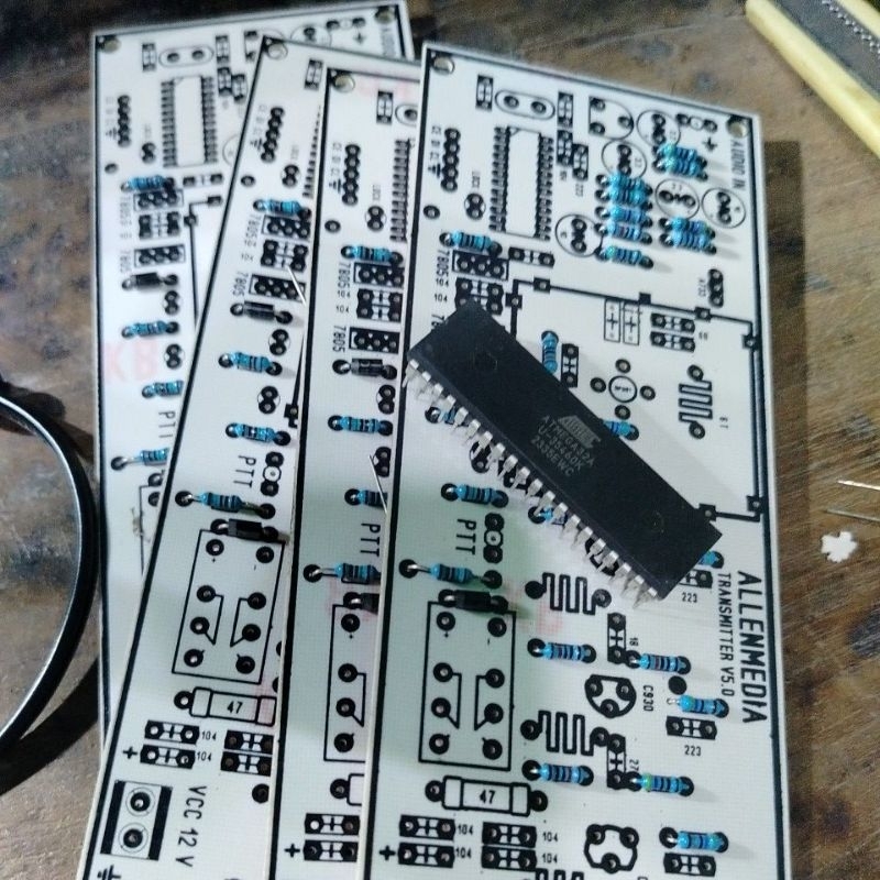 Jual KIT DIY PCB PLL LC72131 DAN PCB KONTROL ATMEGA | Shopee Indonesia