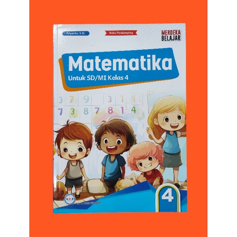 Jual Buku Paket Matematika Kelas 4 SD/MI Kurikulum Merdeka | Shopee ...