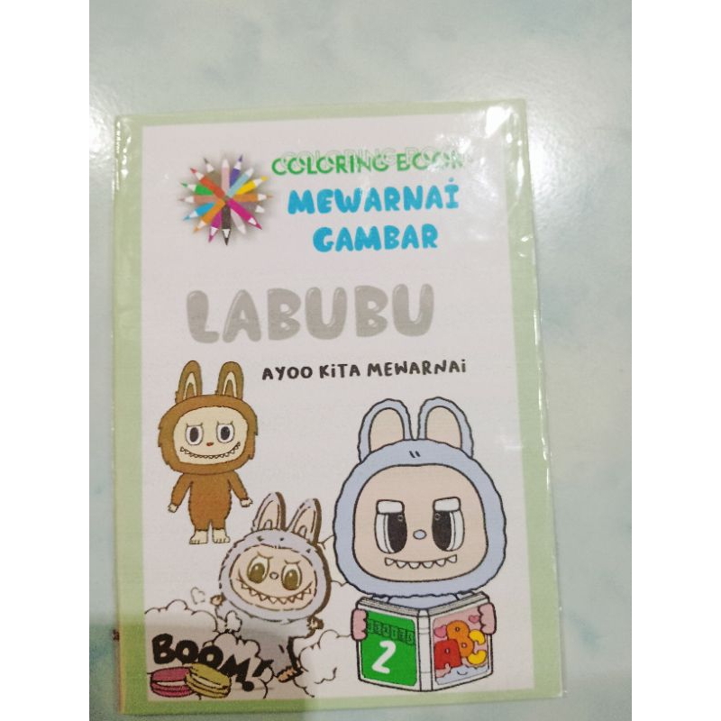 Jual buku labubu mewarnai series 2 | Shopee Indonesia