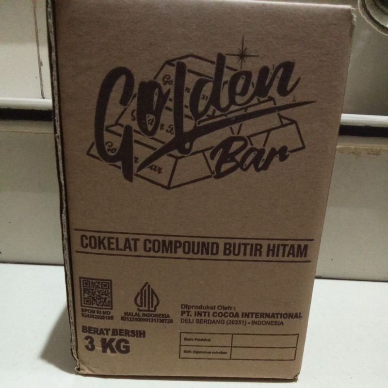 Jual MESES GOLDEN BAR LIST HITAM 3KG | Shopee Indonesia