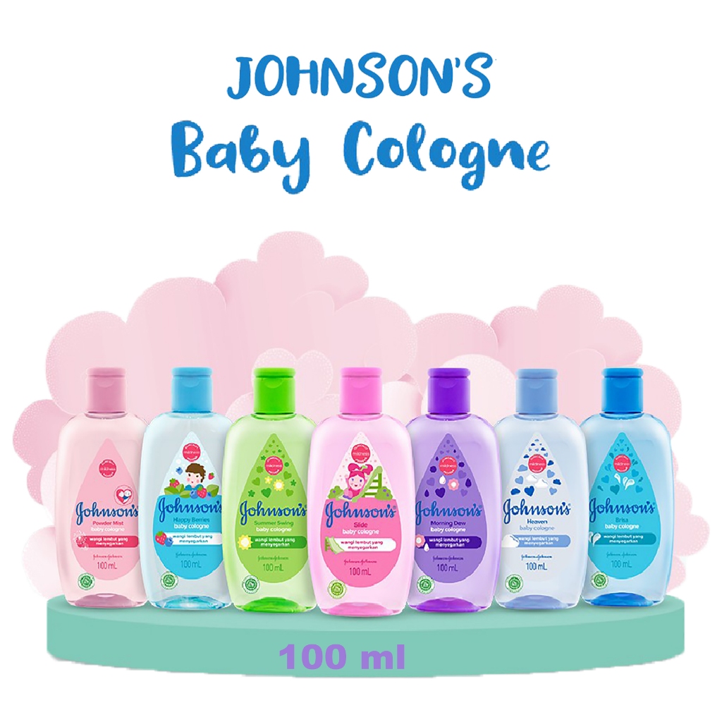 Jual JOHNSON'S baby cologne 100 ml Parfum Bayi Summer Swing Minyak ...