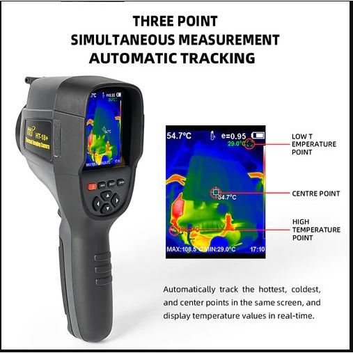 Jual Ht18+ 256x192 handheld Industrial thermal imager imaging kamera ...
