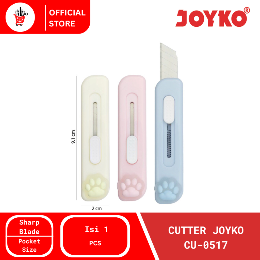 Jual Pemotong | Cutter Joyko Mini CU-0517 (1 PCS) | Shopee Indonesia