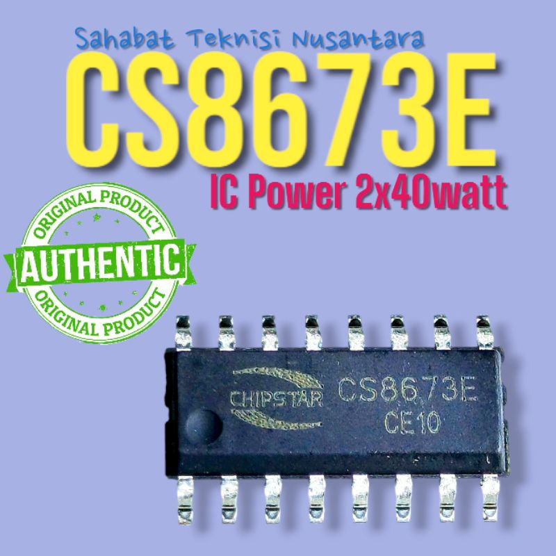 Jual IC audio CS8673E ESOP-16L 2x40W Original | Shopee Indonesia