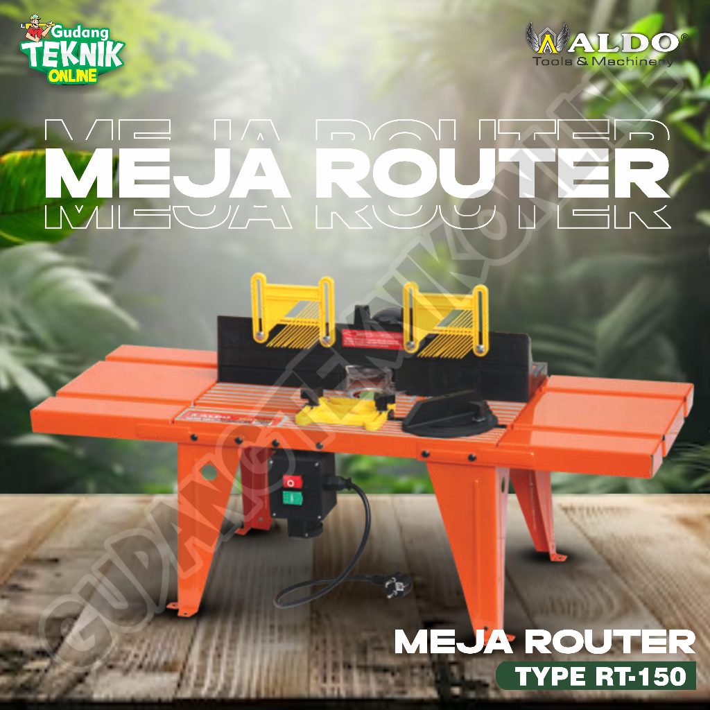 Jual Meja Router ALDO RT-150 / Meja Mesin Profil ALDO RT 150 Table ...