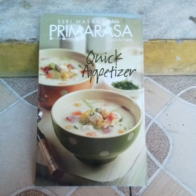 Jual Buku Masakan - Primarasa Quick Appetizer | Shopee Indonesia