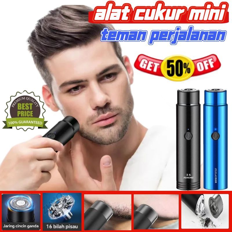 Jual [produk resmi]pisau cukur elektrik mini yang praktis pisau cukur ...
