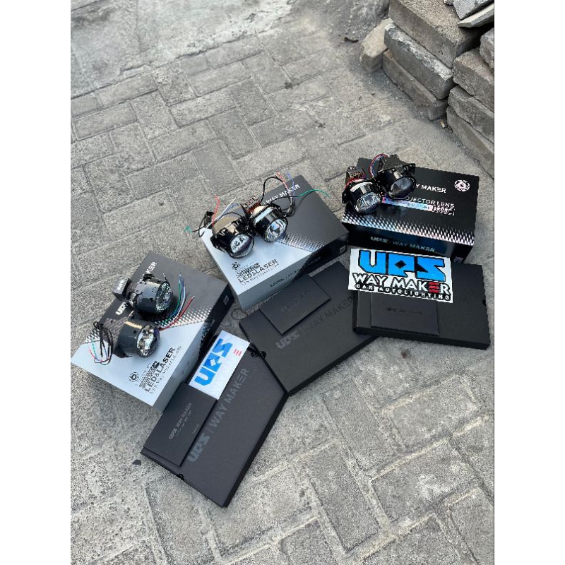 Jual projie biled UPS Way Maker led laser blue lens projector UPS Way ...