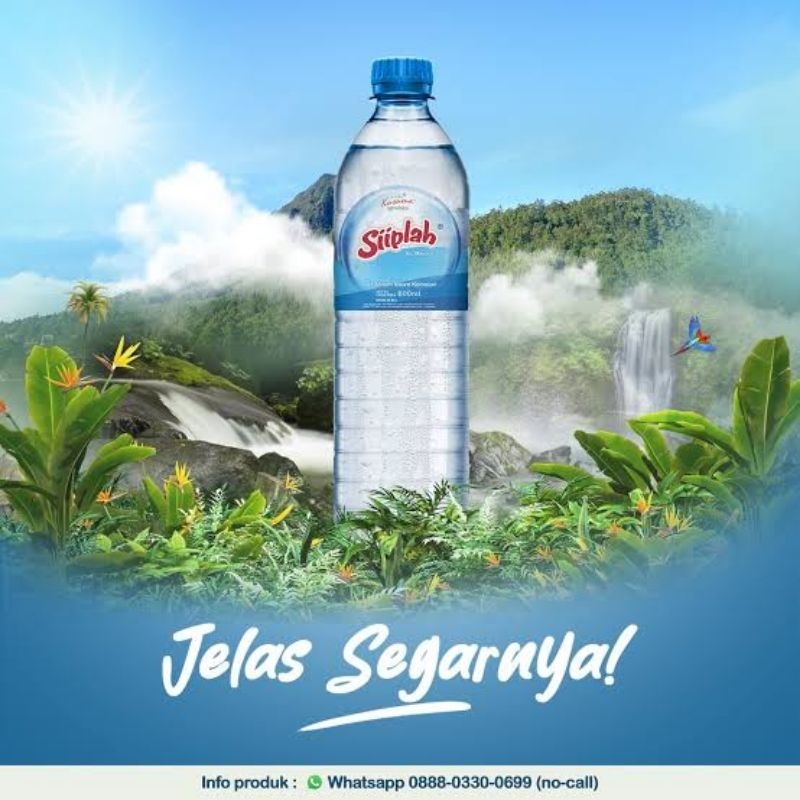 Jual Air Mineral Aqua Siiplah 600ml | Shopee Indonesia