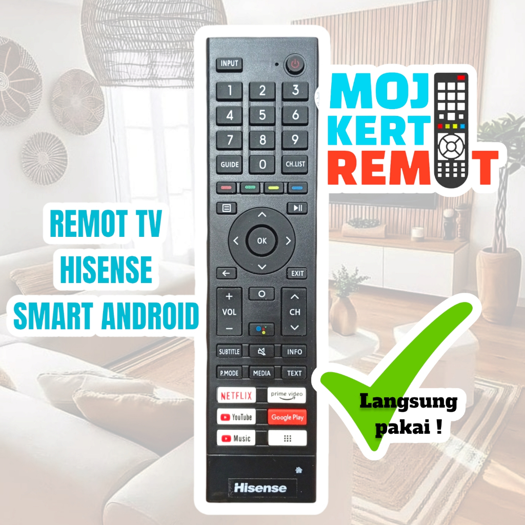 Jual REMOTE TV HISENSE ANDROID SMART | Shopee Indonesia