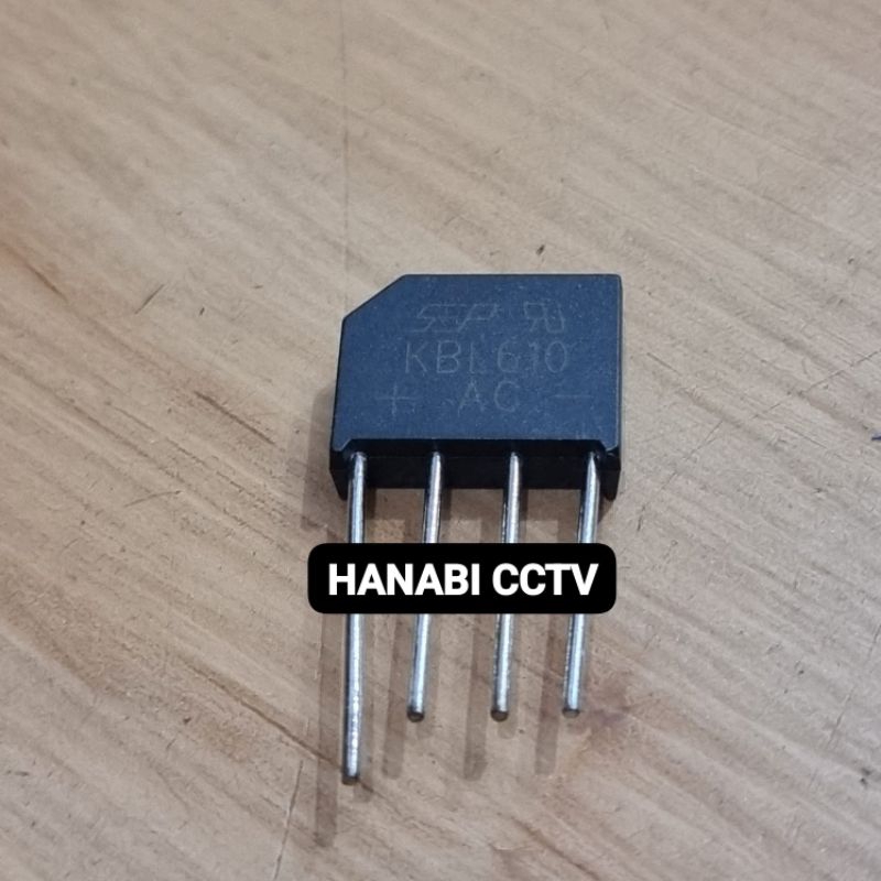Jual Dioda Bridge 6a KBL610 Diode Sisir 1000v Jembatan Rectifier KBL 610 | Shopee Indonesia