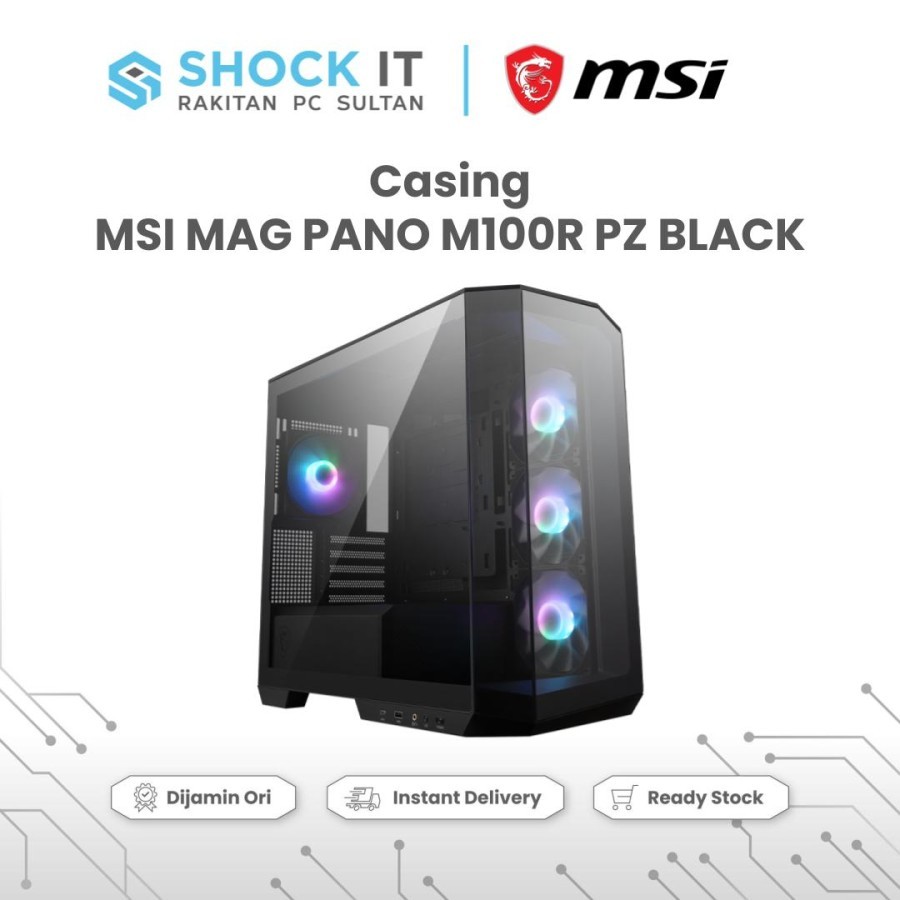 Jual Casing PC MSI MAG Pano M100R PZ Gaming Case | Shopee Indonesia