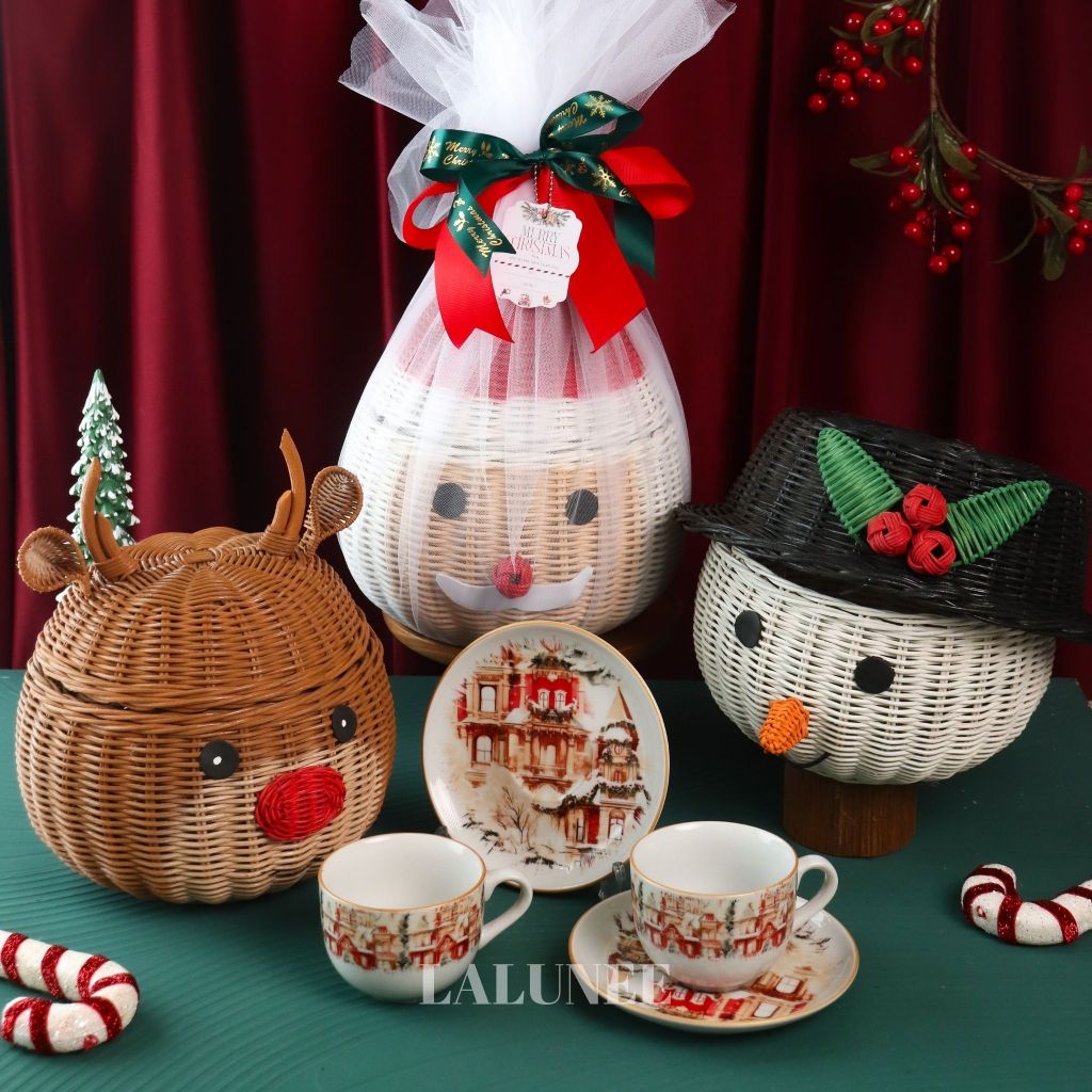 Jual Parsel Keranjang Natal Cangkir Set - Christmas Hampers Tea Set ...