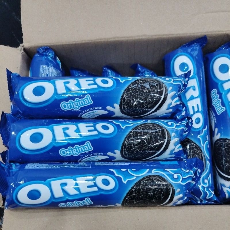 Jual Oreo original chocolate sandwich 119.6g | Shopee Indonesia