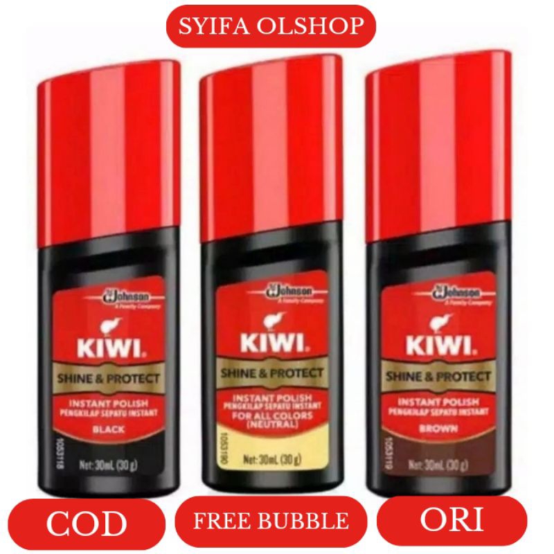 Jual Kiwi Shine & Protect Semir Sepatu 30ml | Shopee Indonesia