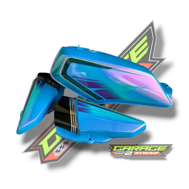 Jual Tangki Bensin Plus Tutup Aki Cover Aki Yamaha RX King RXk Biru ...