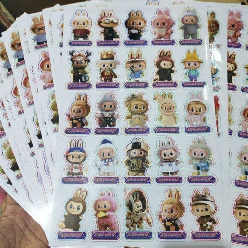 Jual Stiker Labubu Murah Mix isi 20 Lembar | Shopee Indonesia