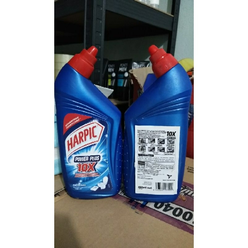 Jual HARPIC POWER PLUS 10X ORIGINAL 450ml | Shopee Indonesia