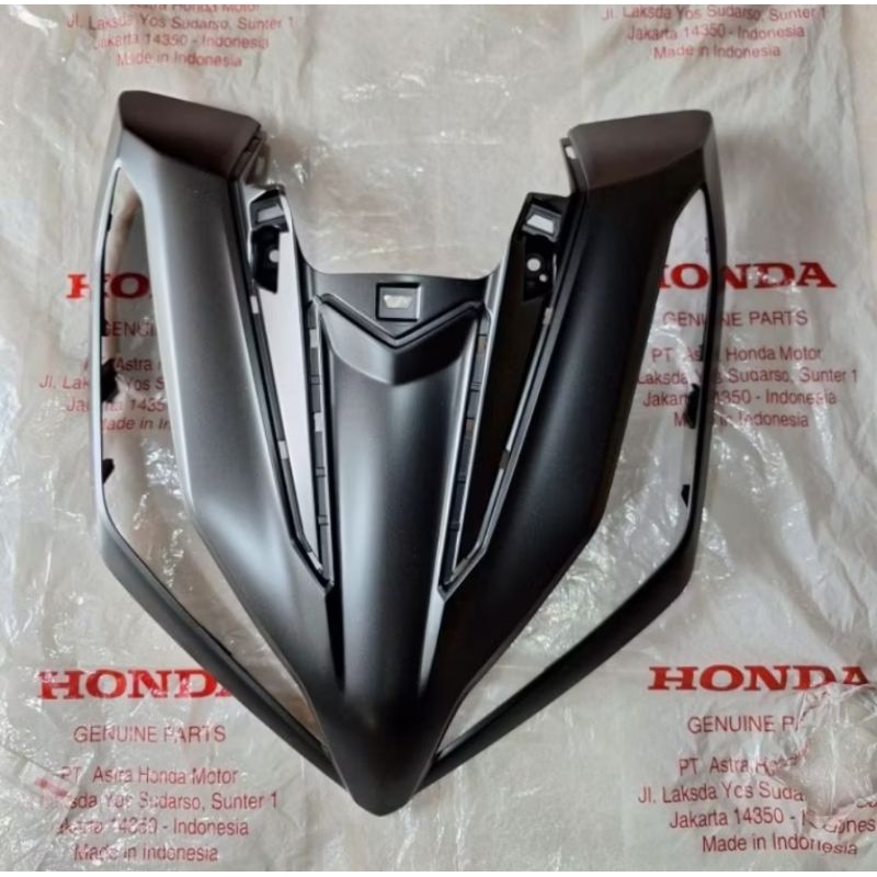 Jual Cover front panel tameng depan besar vario 125 new 2023 K2V Hitam ...