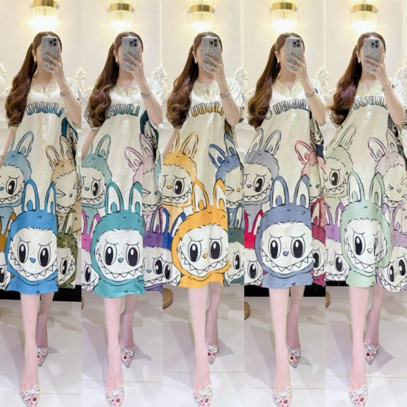 Jual DASTER LOWO LABUBU / DRESS LOWO/ DRESS LOWO LABUBU VIRAL / DASTER ...