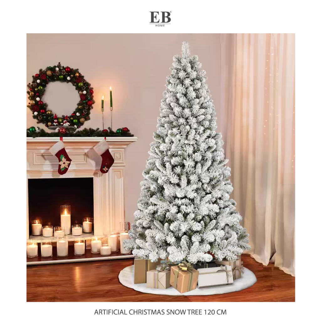 Jual Pohon Natal Besar Bersalju Premium / Artificial Christmas Snow ...