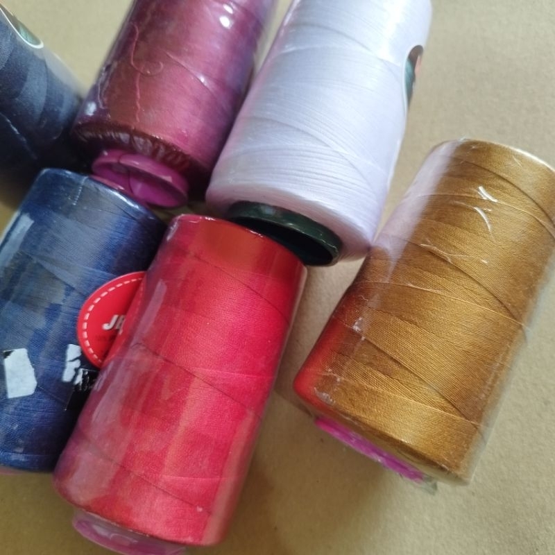 Jual BENANG JEAN 20/2 HITAM PUTIH NATURAL MERAH | Shopee Indonesia