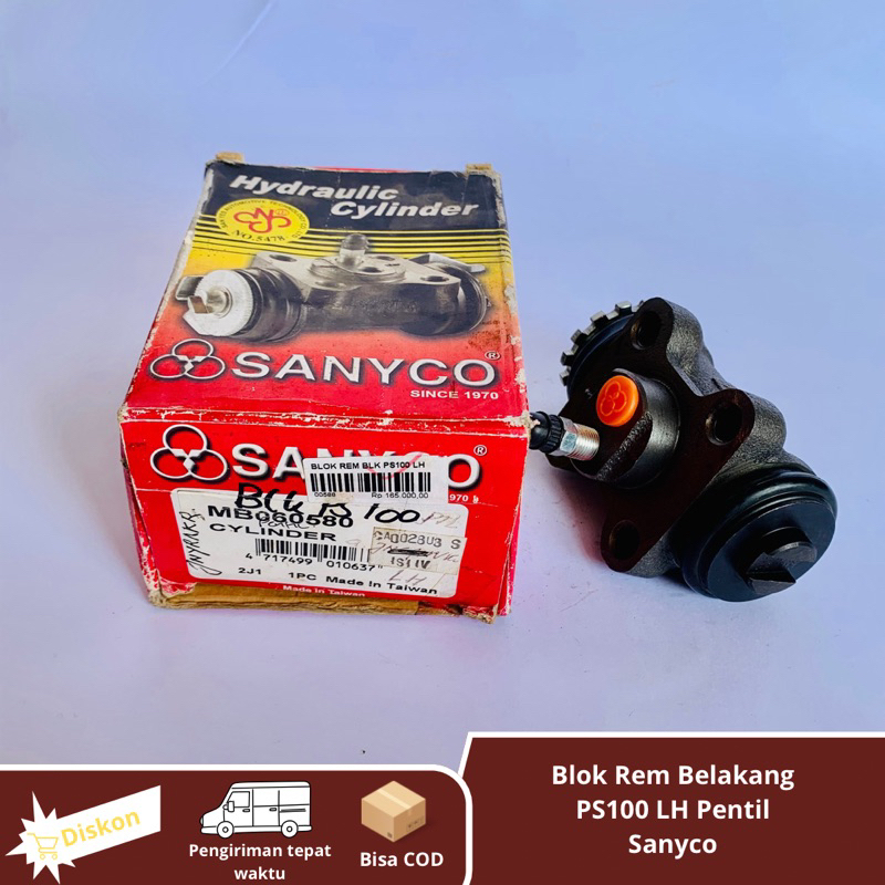 Jual Whell Cylinder LH Master Bak Blok Rem Belakang Kiri Mitsubishi ...