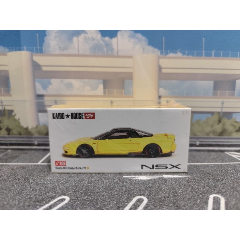 Jual KHMG108 - Kaido House Honda NSX Kaido Works V1 Kuning Mobil Balap ...