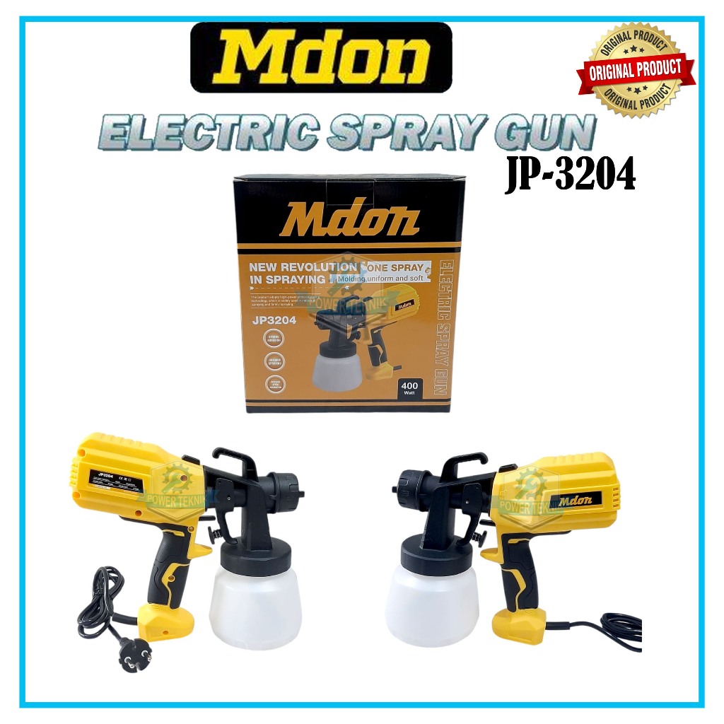 Jual MDON JP3204 Spray Gun Elektrik / Semprotan Cat Air Spray Listrik ...