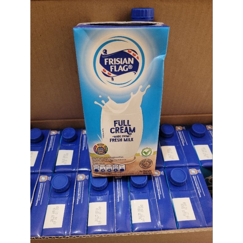 Jual FRISIAN FLAG FULL CREAM 946 ml SUSU UHT FULL CREAM | Shopee Indonesia