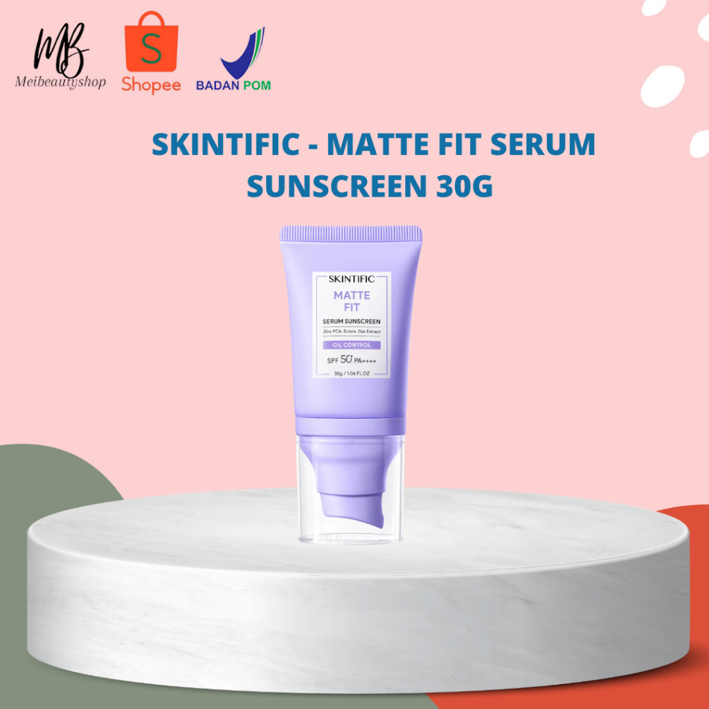 Jual SKINTIFIC - Matte Fit Serum Sunscreen 30g SPF50+ PA++++ | Shopee ...