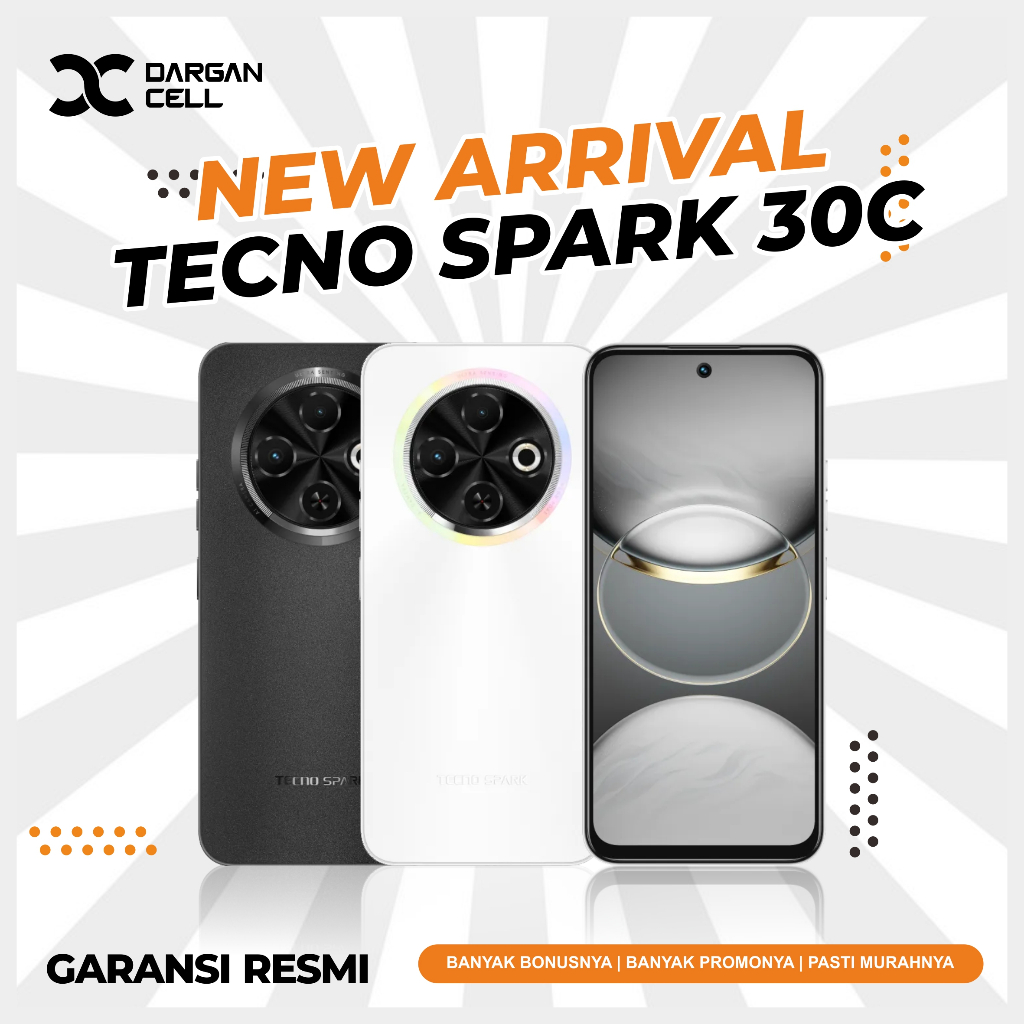 Jual TECNO SPARK 30C RAM 6+(6GB) STORAGE 128GB | 120Hz SMOOTH DISPLAY ...