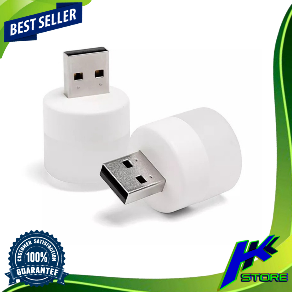 Jual Lampu Mini LED USB Portable / Mini Led Bulb Light Usb / Lampu Penerangan Tidur Belajar ...