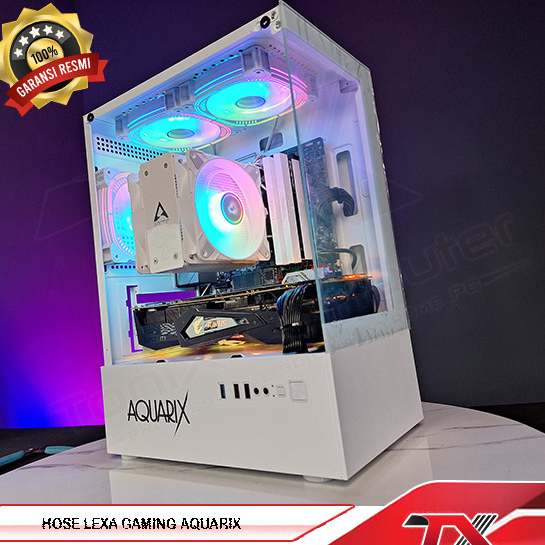 Jual HOSE LEXA GAMING AQUARIX | Casing PC Gaming | Gaming PC Case ...