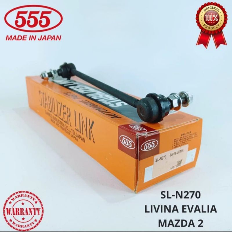 Jual STABILIZER LINK STABIL GRAND LIVINA EVALIA MAZDA 2 ASLI 555 JAPAN ...